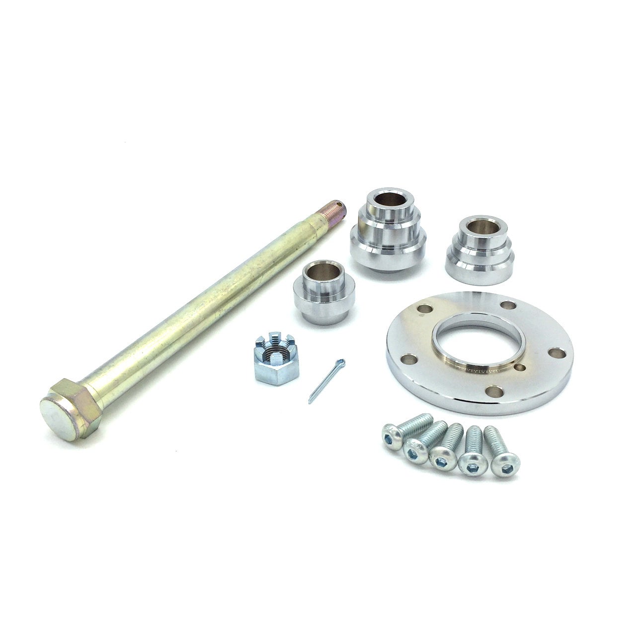 ZERO DESIGN WORKS FRONT AXLE SHAFT KIT FOR FXR/FXD/SPORTSTER 84-99 ...